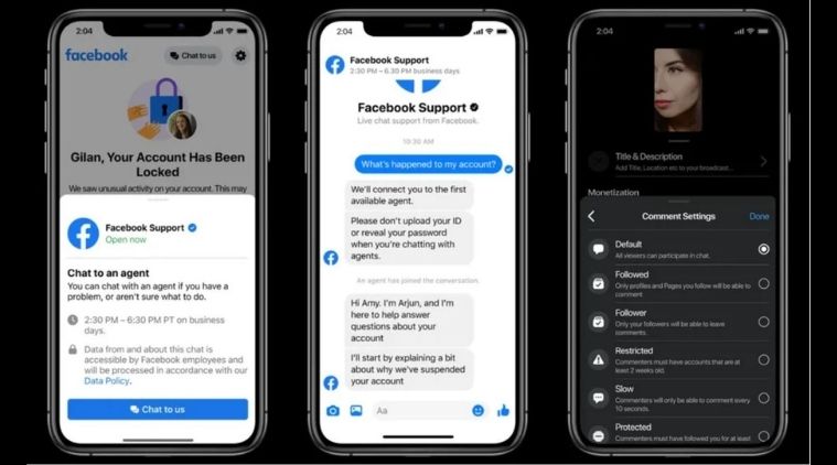 Meta announces a Live Chat feature for Facebook user support ...