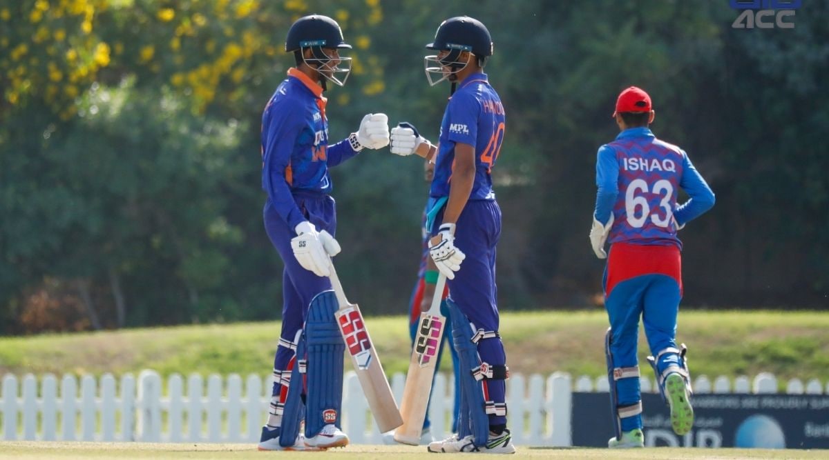 U19 Asia Cup: India beat Afghanistan by four wickets to enter semi ...