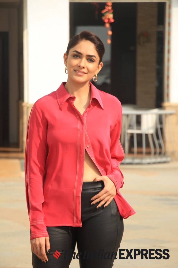 Jersey promotions: Mrunal Thakur shows how to blend style with comfort ...