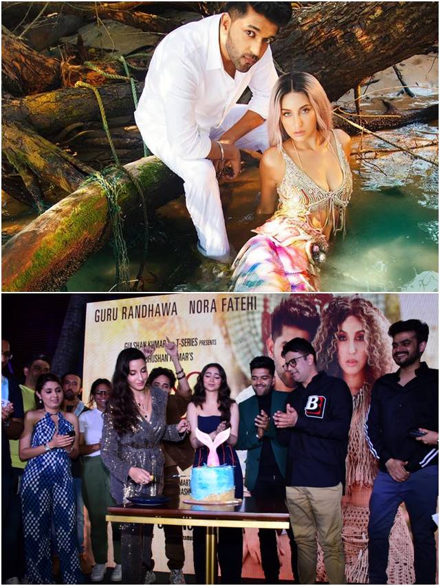 Nora Fatehi, Guru Randhawa celebrate ‘Dance Meri Rani’ | The Indian Express