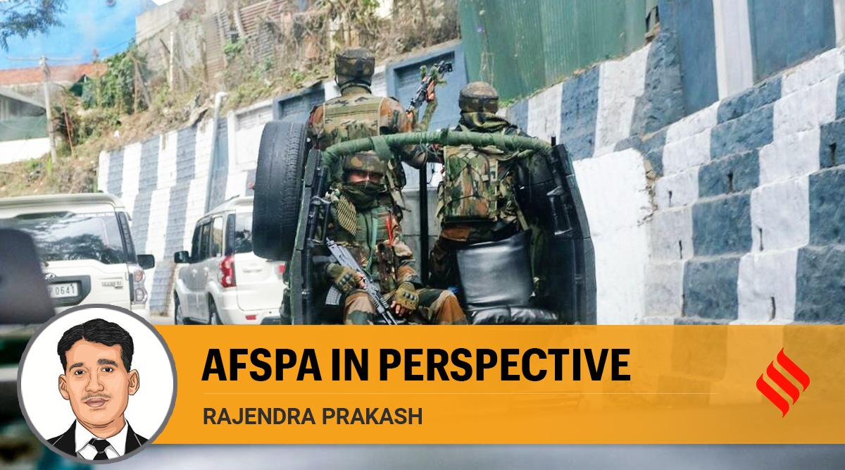 Rajendra Prakash writes: Why AFSPA exists