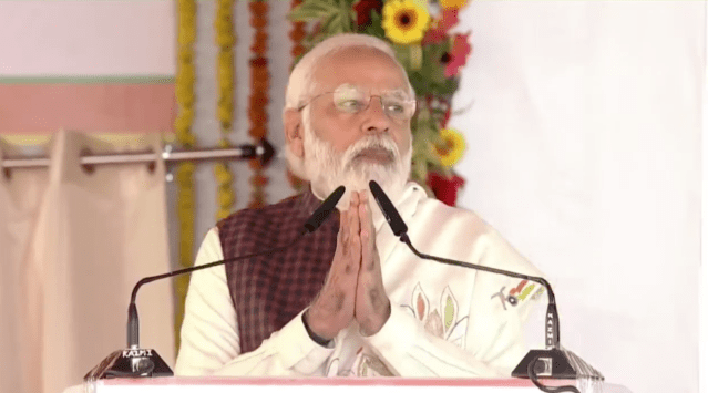 At PM’s first rally post farm law repeal, a BJP show of strength ...