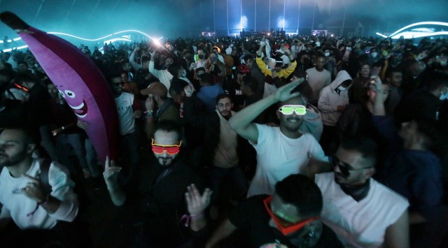 Giant rave in Saudi desert pushes kingdom’s changing boundaries | World ...