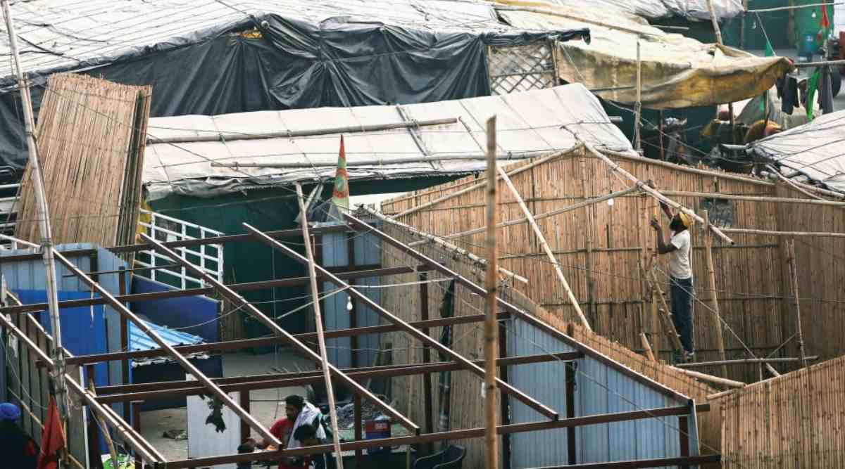 At Singhu border: ‘fight will continue… don’t feel like going back ...