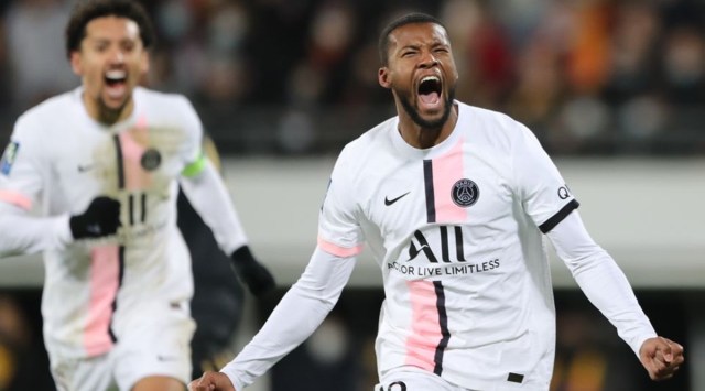 Georginio Wijnaldum salvages draw for Ligue 1 leaders PSG at RC Lens ...