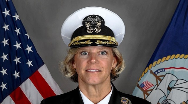 Navy captain becomes 1st woman to command US nuclear carrier | World ...