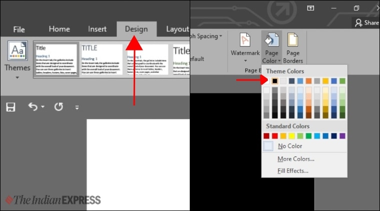 ExpressBasics: How to get dark mode on Microsoft Word?