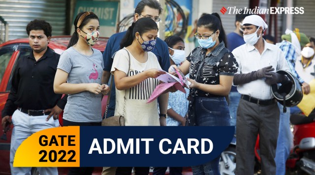 GATE Admit Card 2022 (OUT): Download IIT Kharagpur GOAPS Hall Ticket at ...