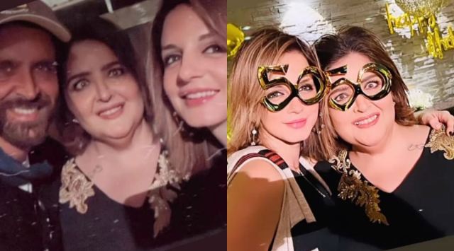 Sussanne Khan attends Sunaina Roshan’s 50th birthday bash, shares photo ...