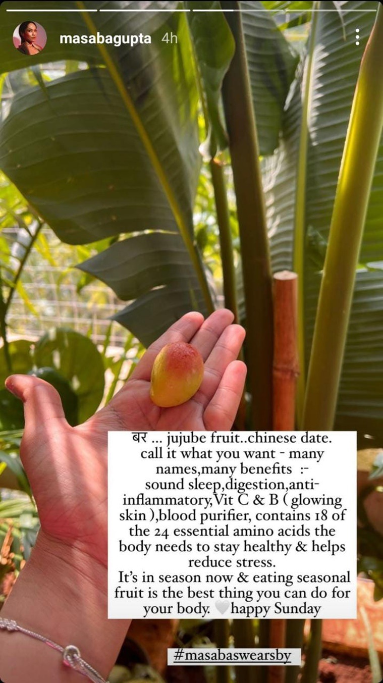 Masaba Gupta shares health benefits of jujube fruit; here’s why you ...