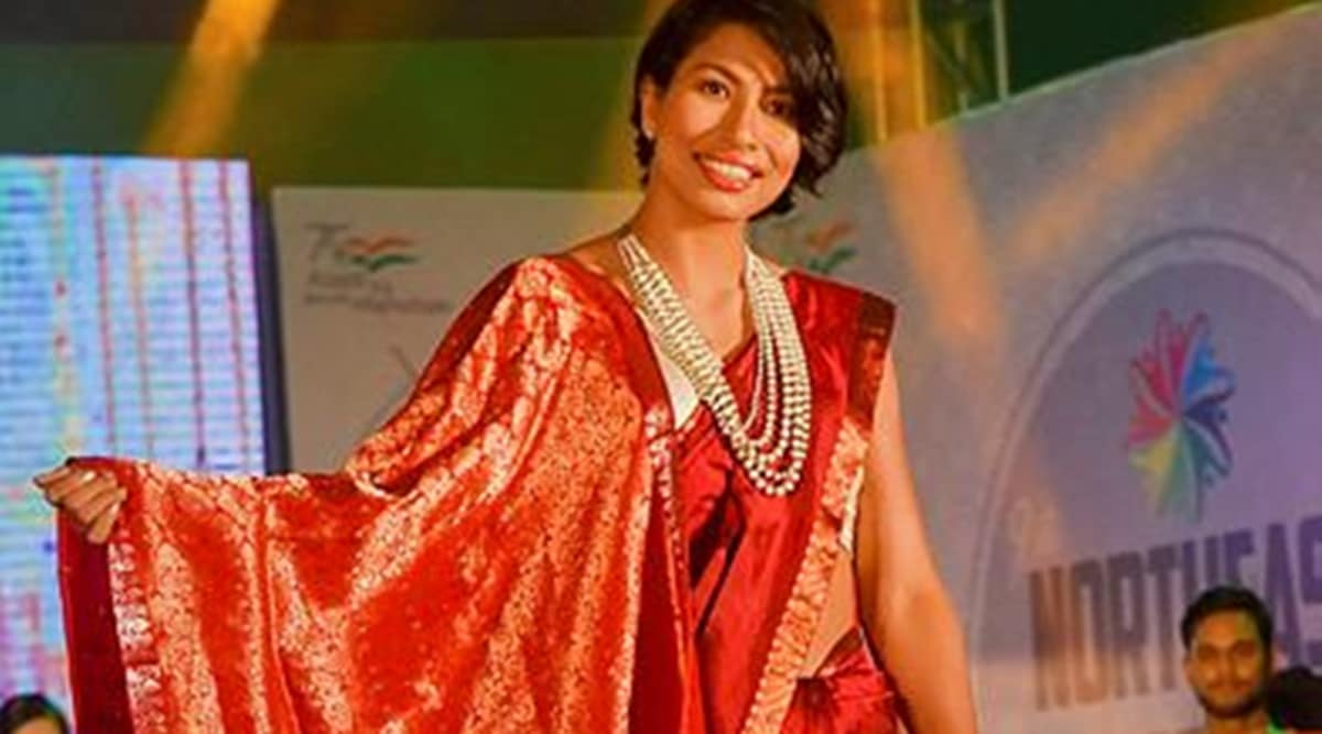Olympic medallist Lovlina Borgohain walks the ramp at North East ...