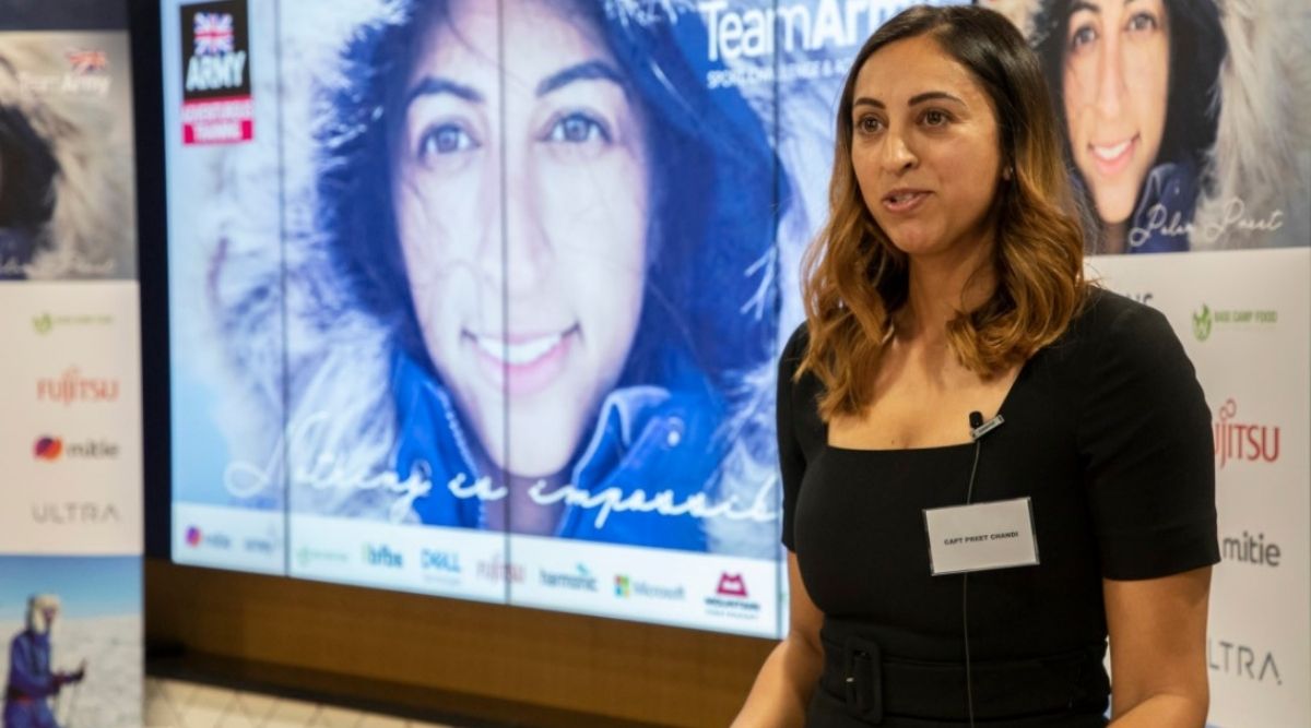 Captain Harpreet Chandi becomes first Indian-origin woman to trek solo ...