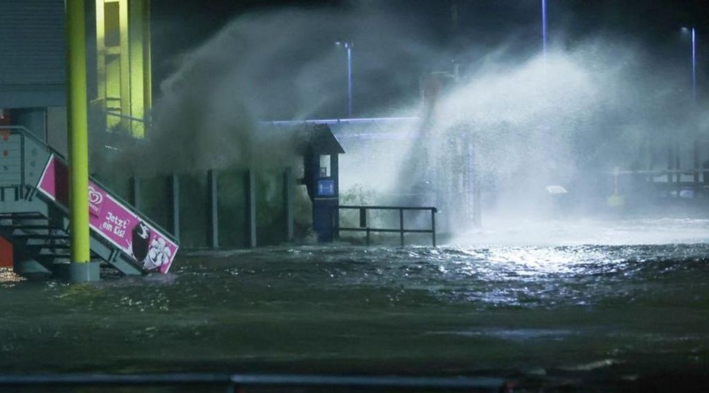 Germany, Denmark pounded by intense storm | World News - The Indian Express