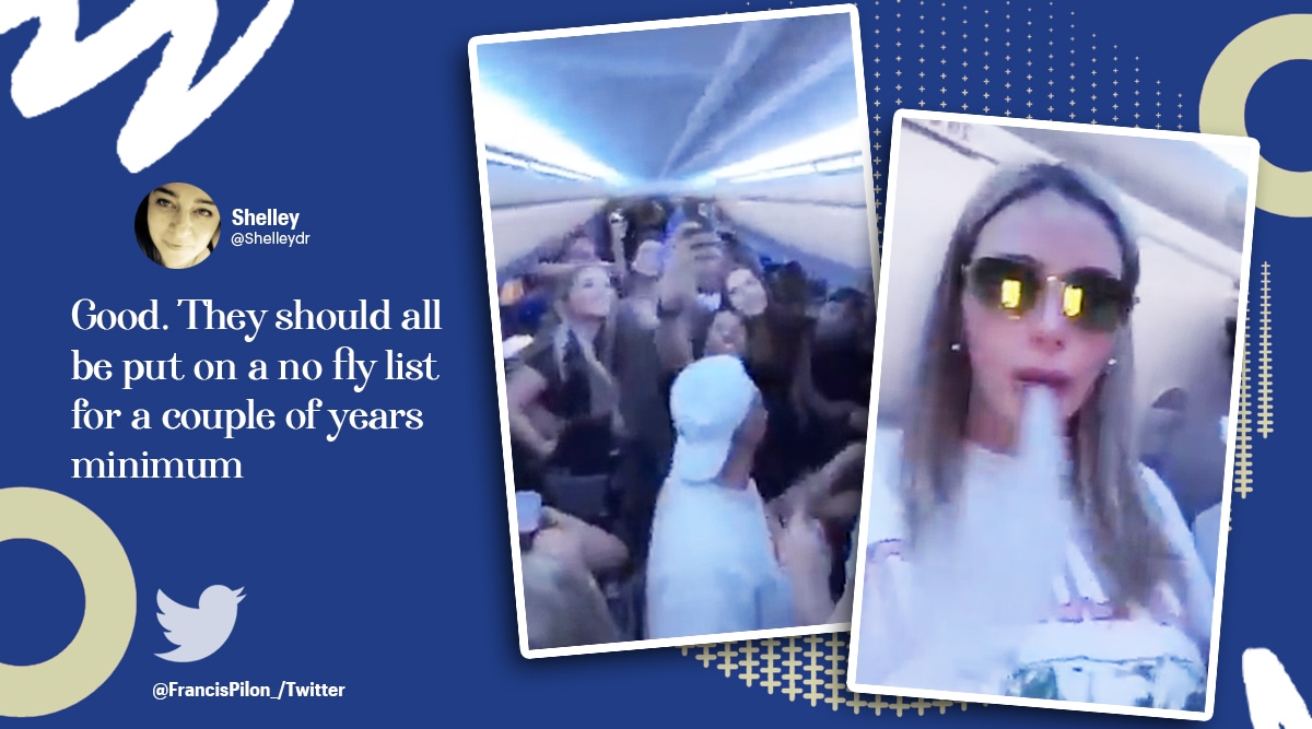 Quebec influencers’ maskless in-flight party goes viral, airline ...