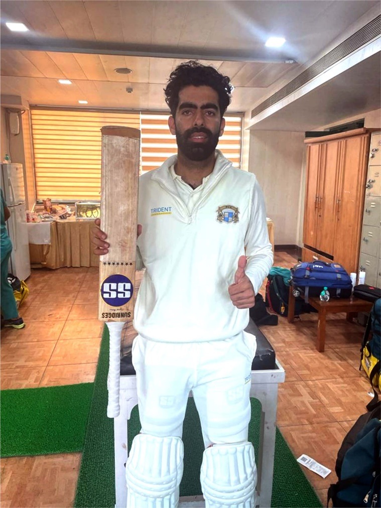 With a watchful century, Anmol puts a price on his wicket for Punjab ...