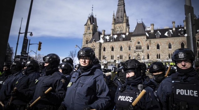 Canadian police appear to end protesters’ siege of Ottawa | World News ...