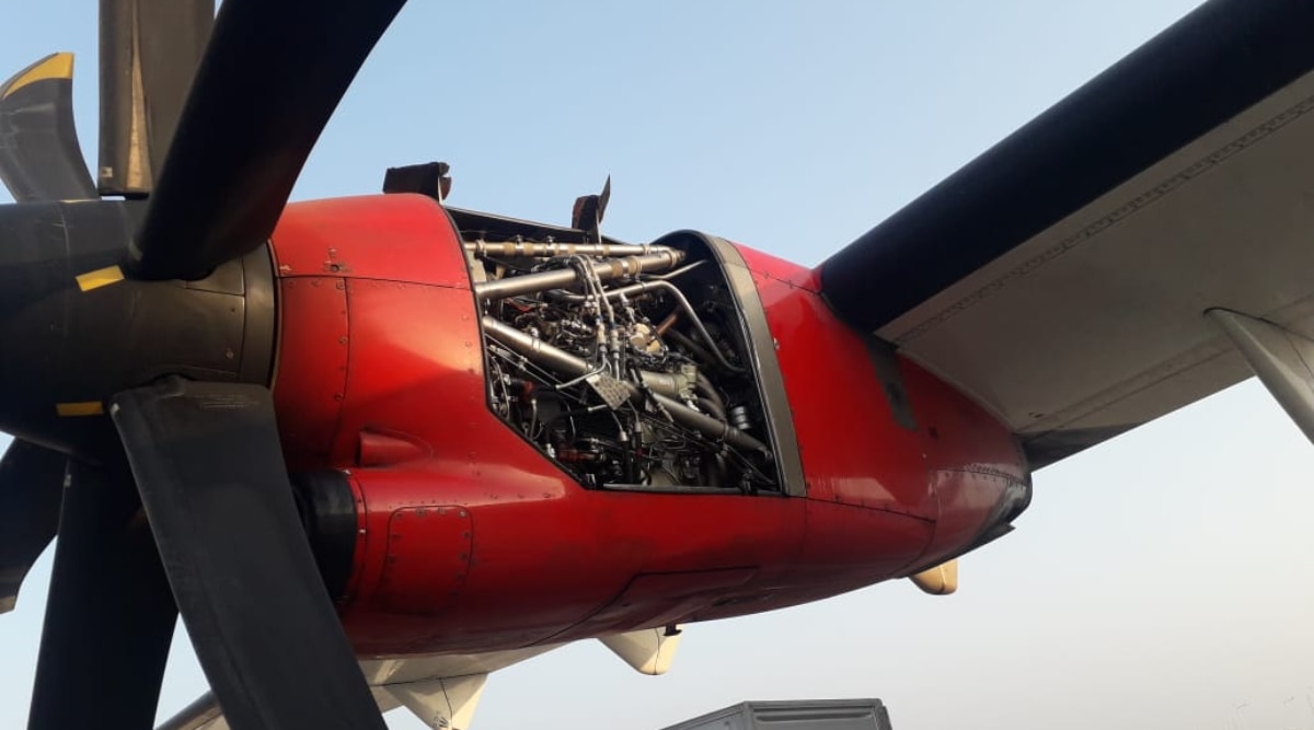 Engine panel from Alliance Air plane falls after take off; flight lands ...