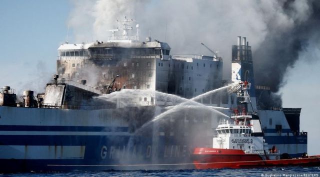 Passenger found alive two days after Greek ferry fire | World News ...