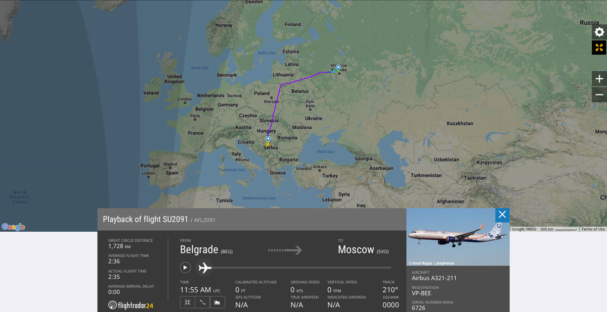 Explained: Russian planes to take long detours to fly out of country ...
