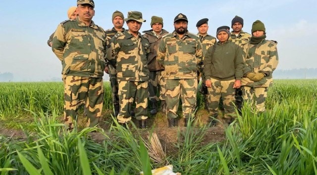 Bsf Fires At Pak Drone Foils Drugs Weapon Smuggling Bid In Punjab