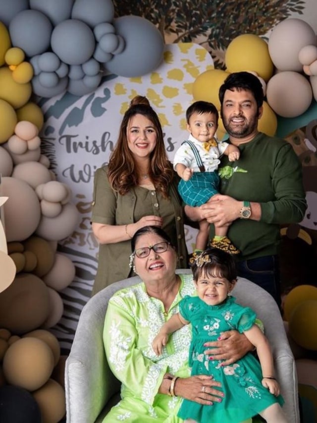 Kapil Sharma’s son Trishaan’s first photoshoot | The Indian Express