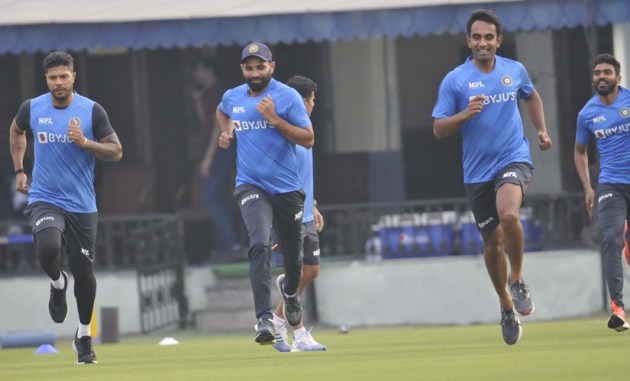 In photos: India, Sri Lanka practice session ahead of 1st Test match ...