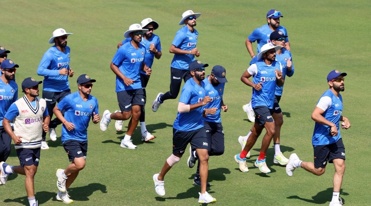 India’s training session ahead of Virat Kohli’s 100th Test match ...