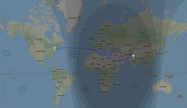 How closure of Russian airspace has changed flight times to India, in ...