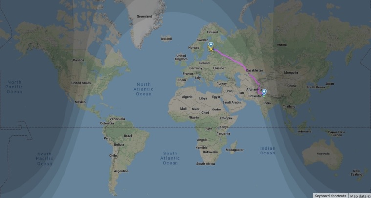How closure of Russian airspace has changed flight times to India, in ...