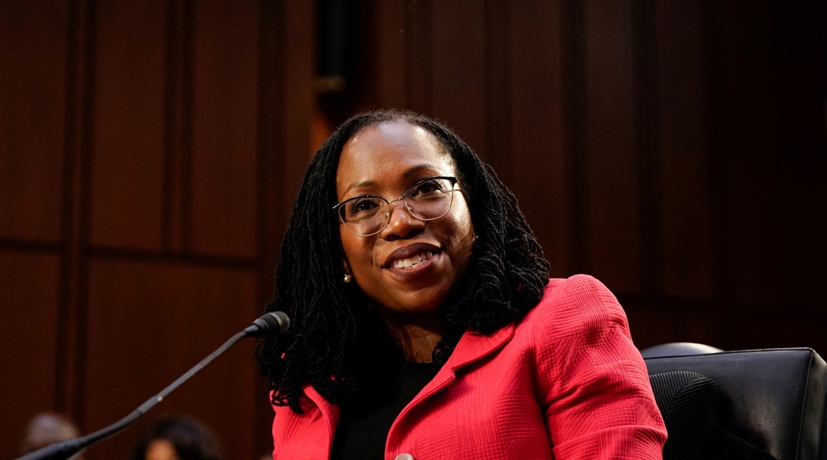 US Supreme Court nominee Ketanji Brown Jackson defends judicial record ...