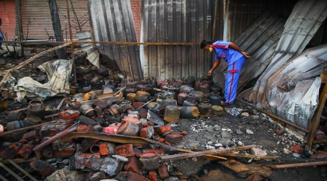 Fire at illegal LPG refilling unit, at least 20 cylinders explode ...