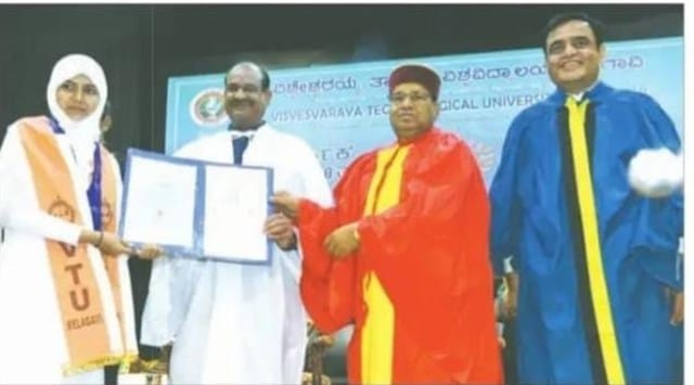 Karnataka: SLN engineering college student wins 16 gold medals, breaks ...