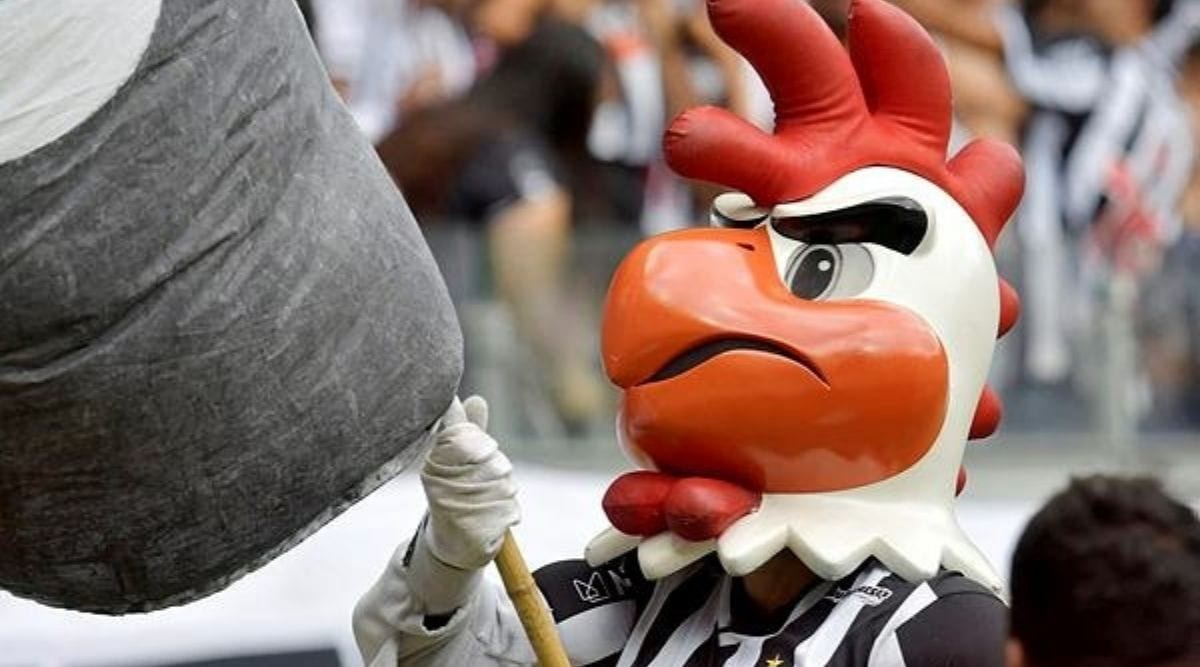 Brazilian mascot banned for one game for intimidatory gesture ...