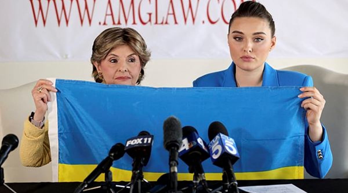 Former Miss Ukraine describes escape from Kyiv, asks for aid | World ...