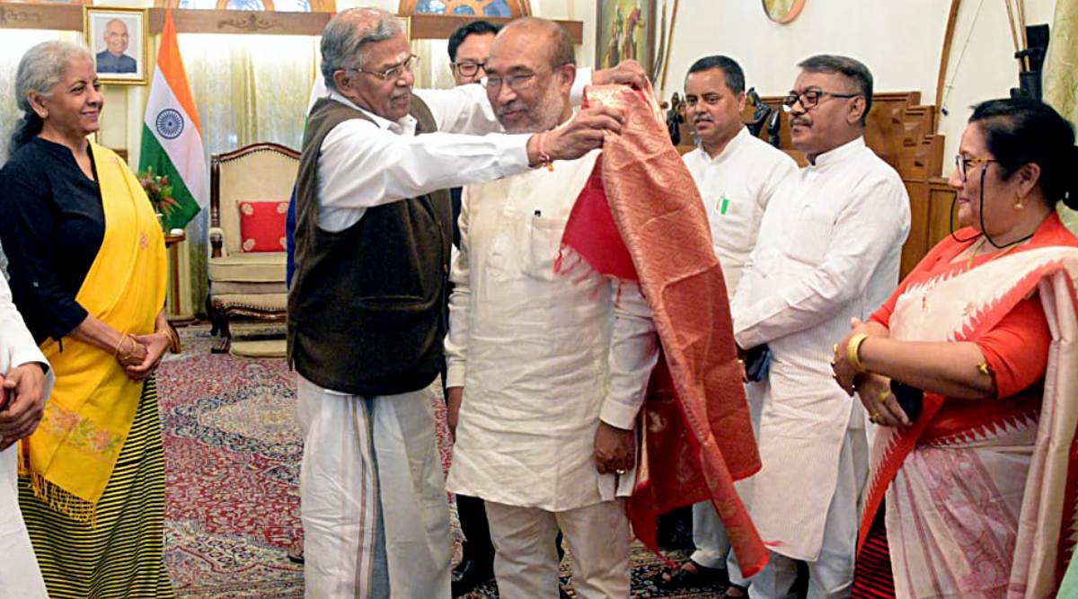 Continuity over change of guard: N Biren Singh returns as Manipur CM ...