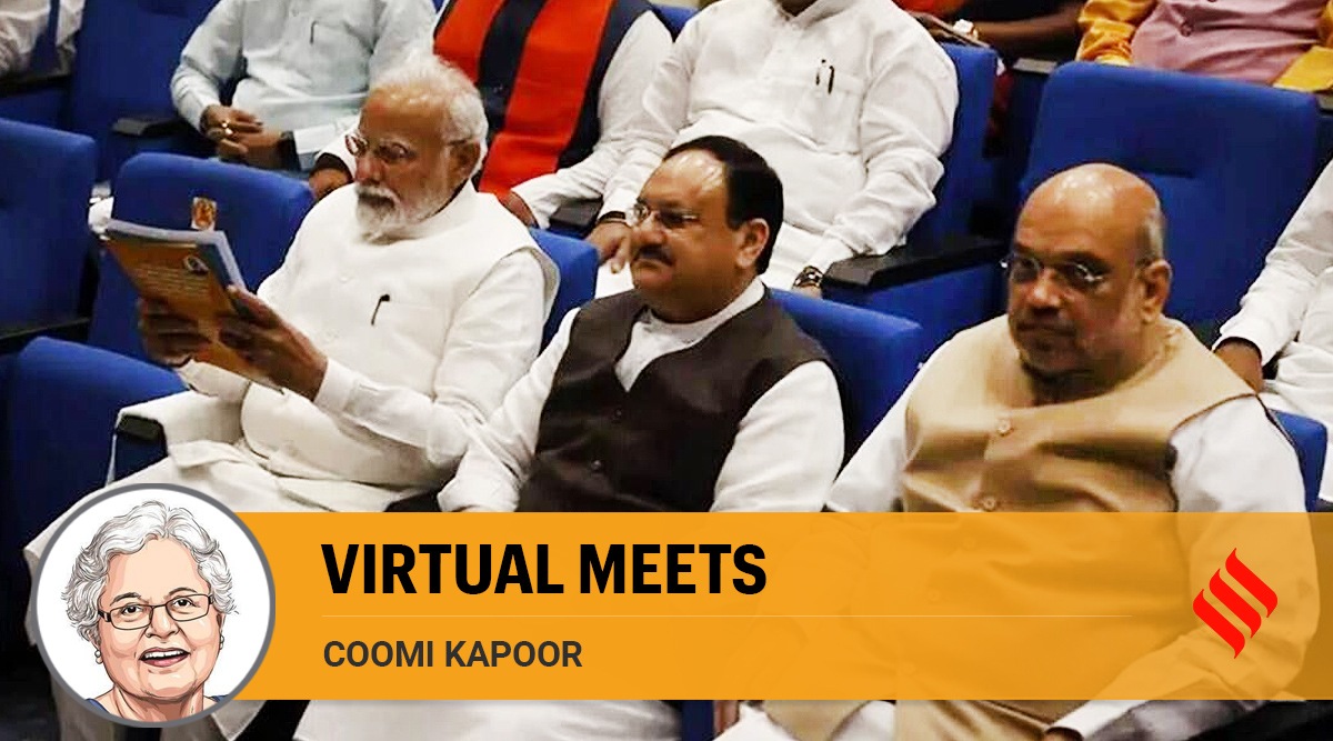 Coomi Kapoor writes: Inside Track — Virtual Meets