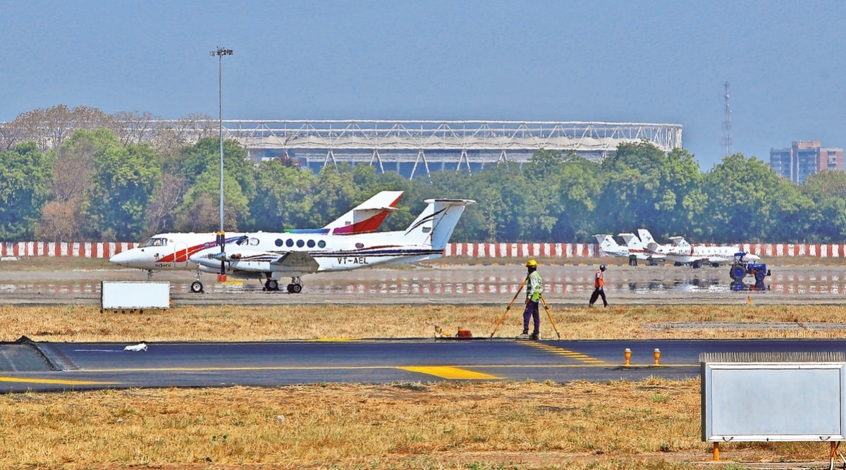 SVPI airport gets drain to prevent runway flooding | Ahmedabad News ...