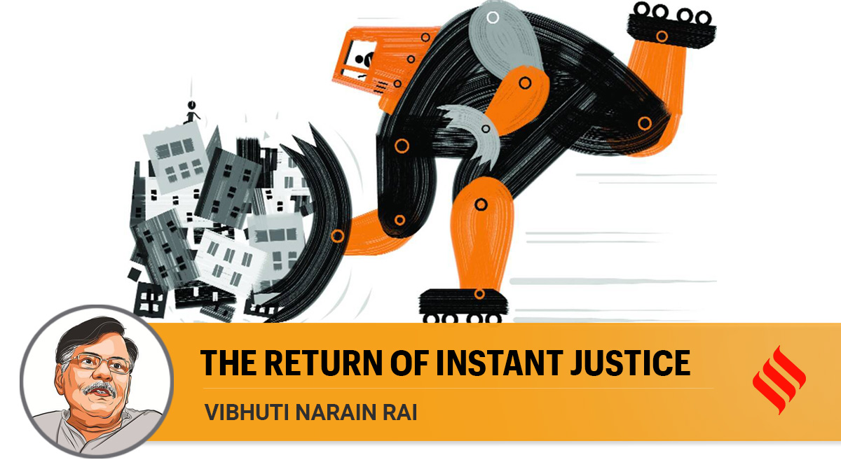 V N Rai writes: Instant justice is not the way of a civilised society