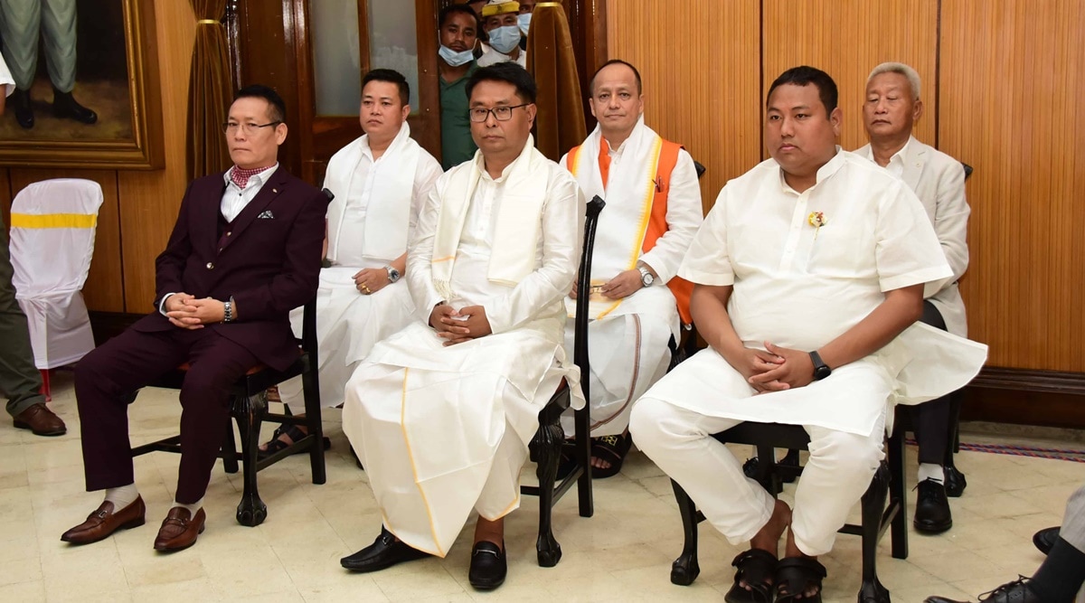 Over a month after Manipur CM Biren Singh was sworn in, six new ...
