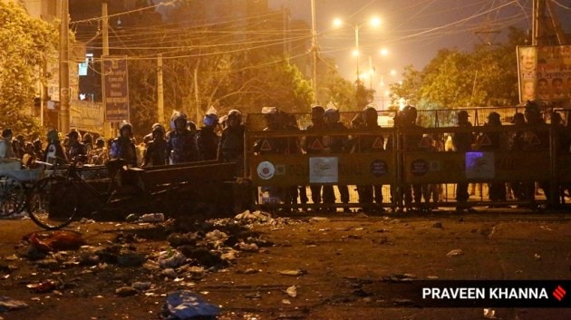 In pictures: Delhi sees first communal flare-up since 2020 riots ...