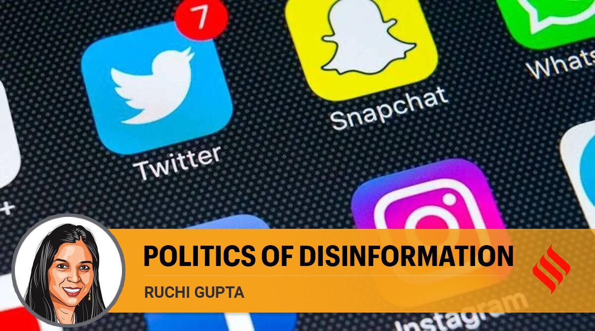 Ruchi Gupta writes: Social media has a serious disinformation problem ...