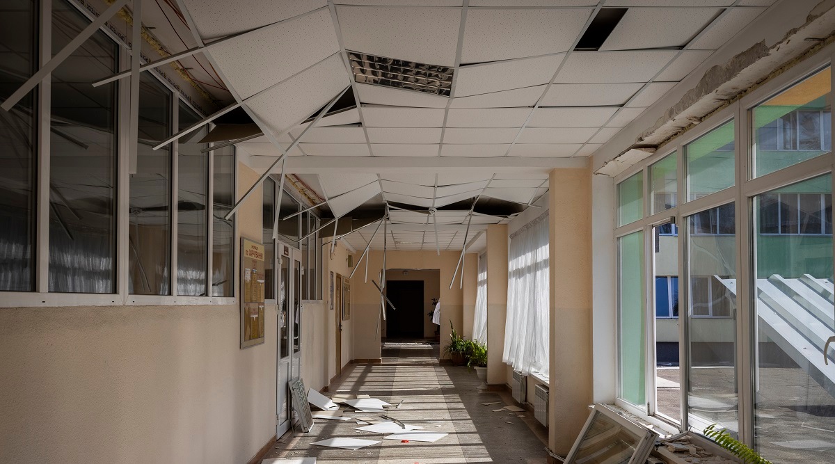 Class and air-raid sirens: School in wartime for Ukraine’s children ...