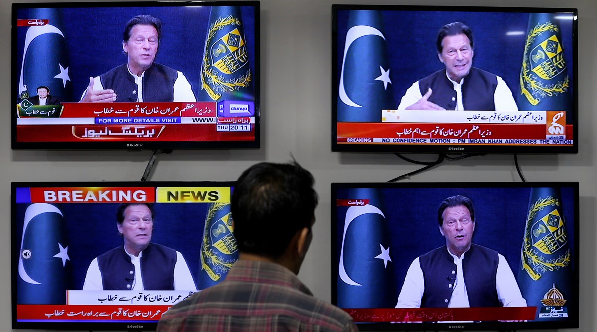 Video counting ‘main, mujhe and mera’ in Imran Khan’s address to nation ...