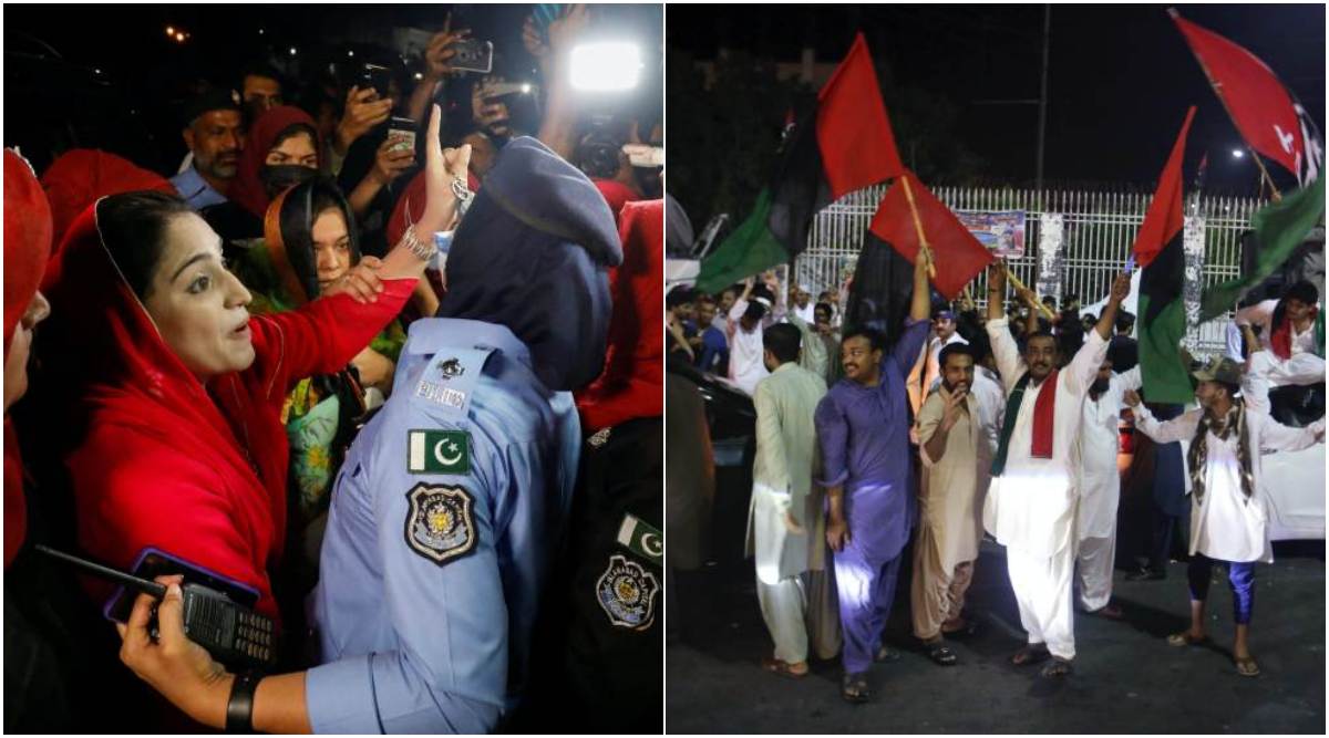 Power shift in Pakistan: Protests and celebrations after Imran Khan ...