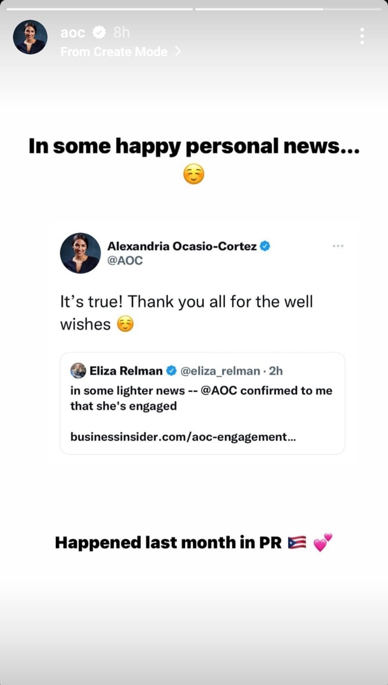 Alexandria Ocasio-Cortez is engaged; here’s everything to know about ...