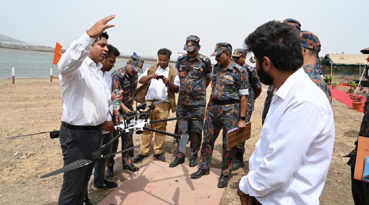 Pune: NDRF holds field trials of unmanned vehicles, hi-tech ...