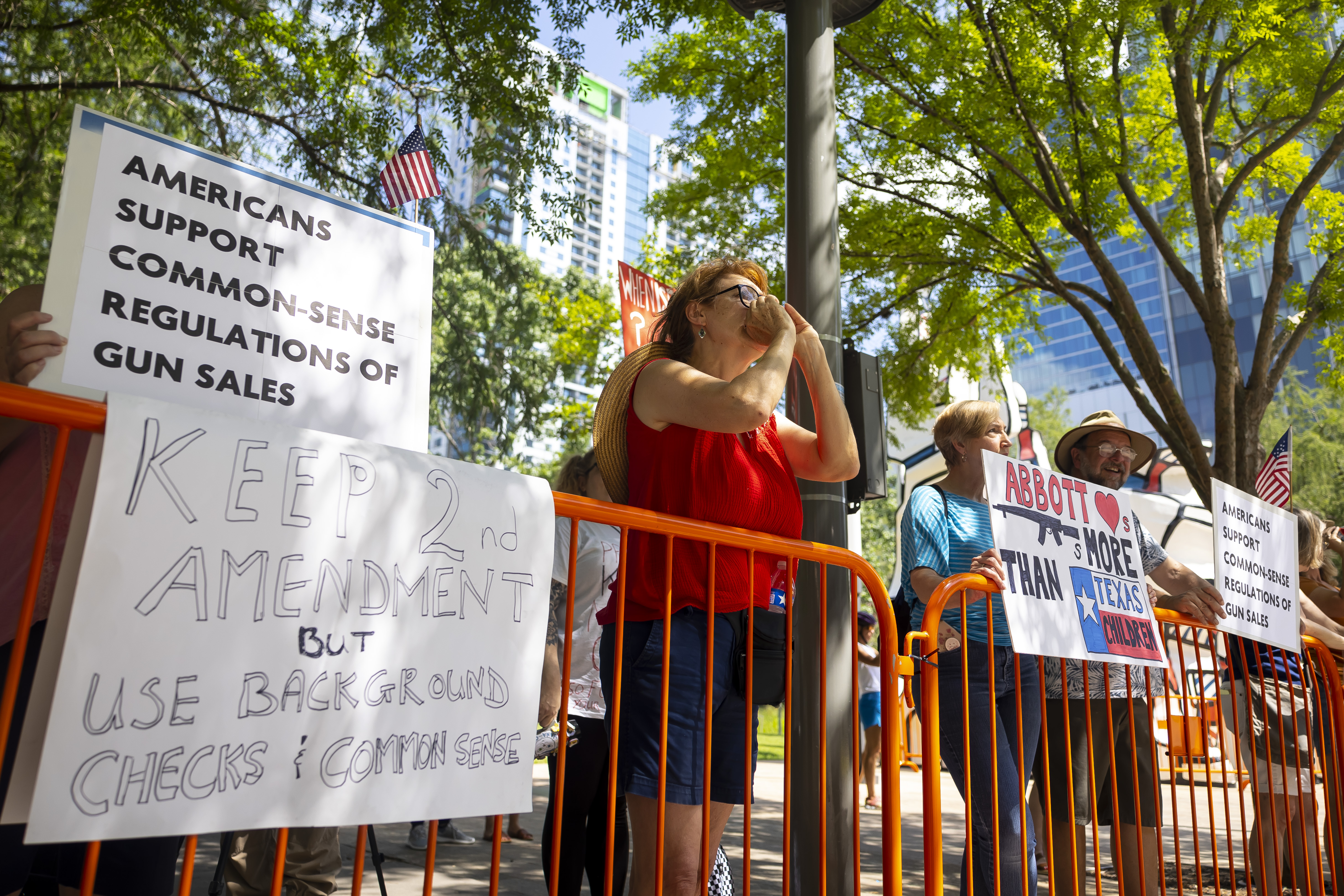 The NRA gathering in Houston spotlights an American divide | World News ...