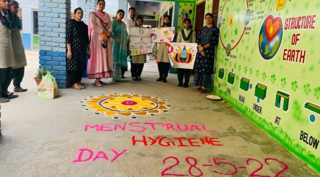 Health dept visits Panchkula schools to educate girls about menstrual ...