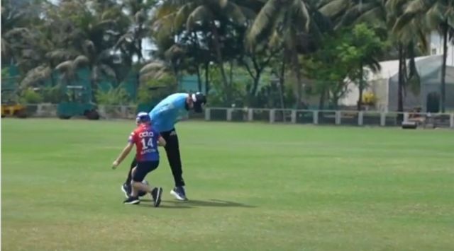 Watch: Rishabh Pant vs Junior Ponting on the football field | Ipl News ...