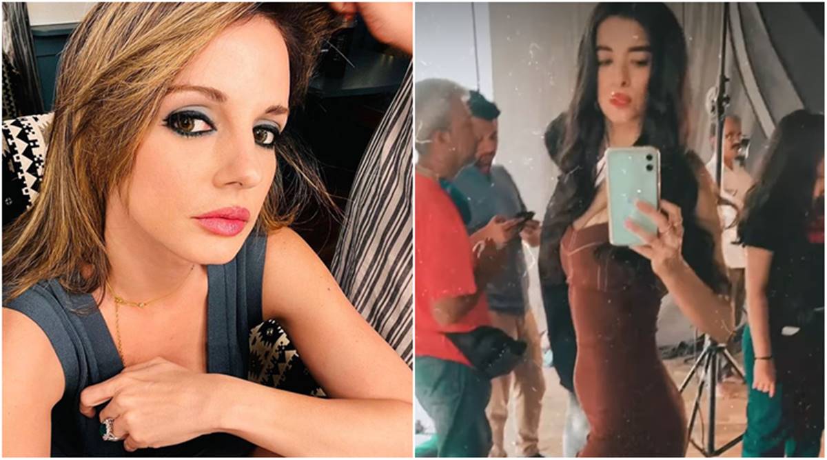 Saba Azad’s mirror-selfie from Minimum sets leaves Sussanne Khan in awe ...